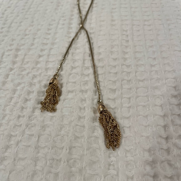 J. Crew | Jewelry | J Crew Womens Gold Color Minimalist Necklace | Poshmark